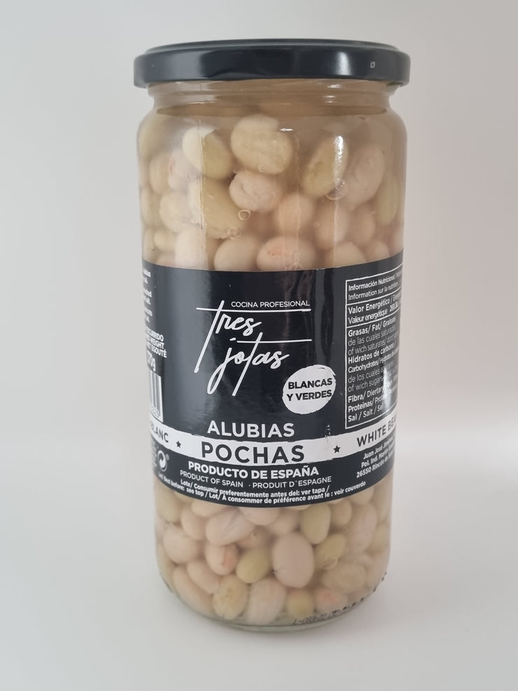JJJ - Pochas beans in water and salt 720ml – The Secret Spanish Corner
